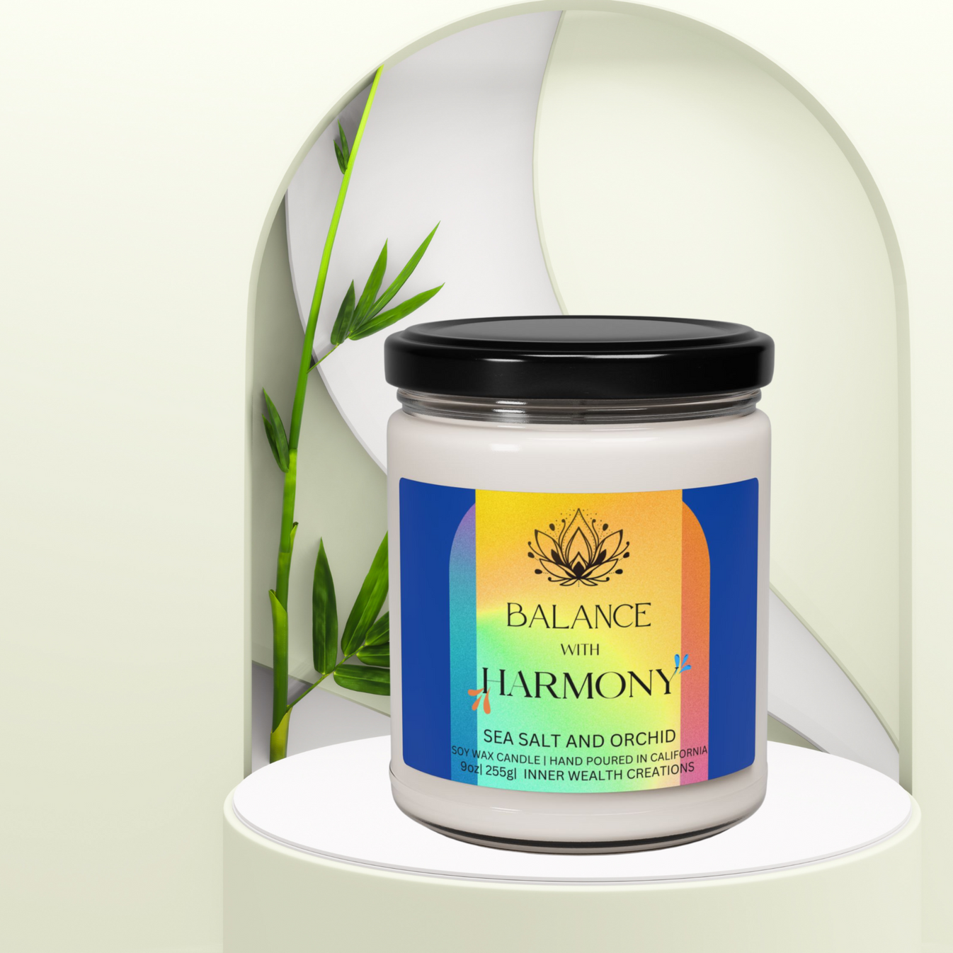 BALANCE WITH HARMONY CANDLE, 9oz – Inner Wealth Creations
