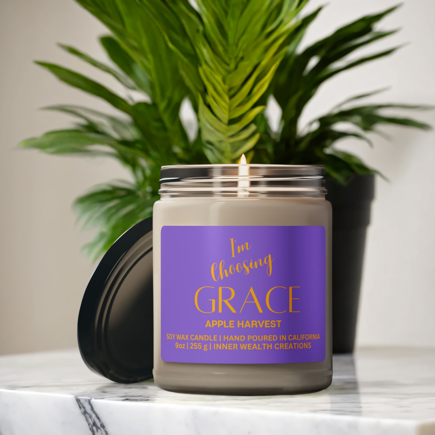 I'm Choosing Grace Candle, 9oz – Inner Wealth Creations