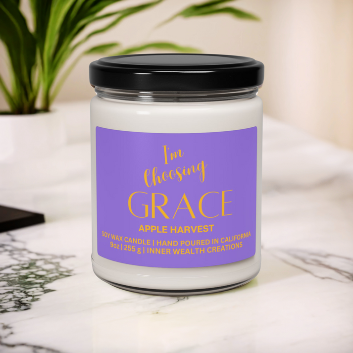 I'm Choosing Grace Candle, 9oz – Inner Wealth Creations